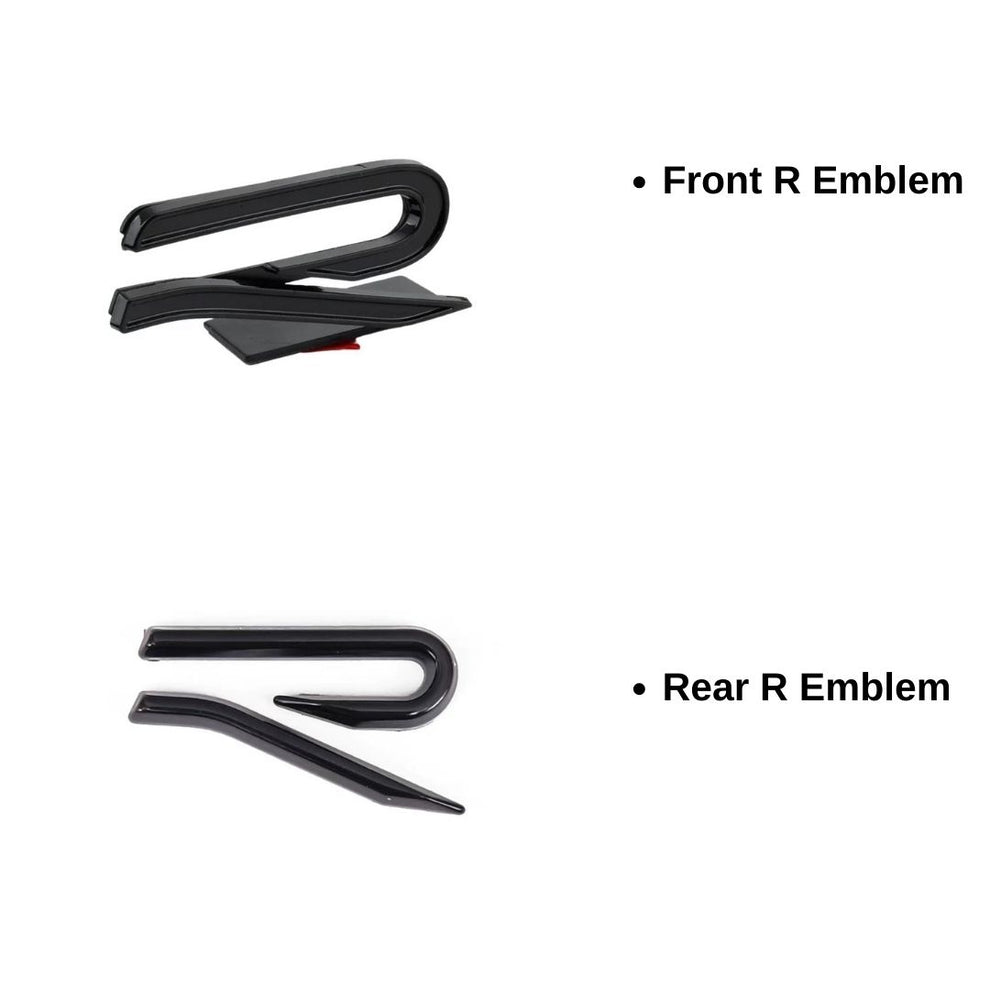 Volkswagen Golf MK8 R Emblem Set – EVOLUTIONAUTO